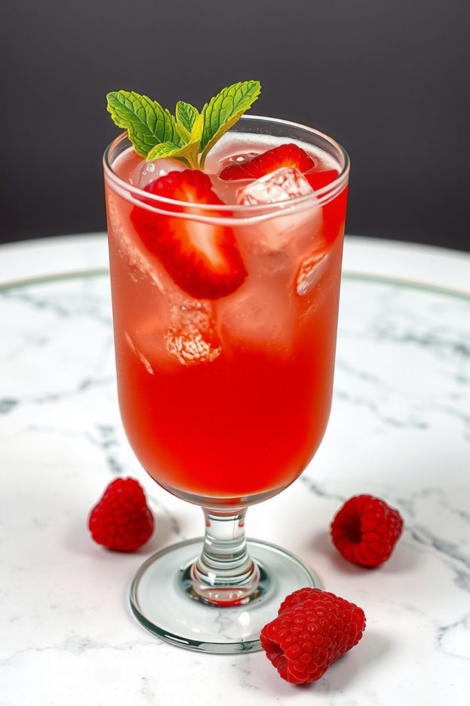 Raspberry Fizz Recipe Guide - DrinkDesserts